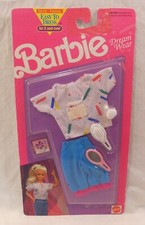 Mattel 661 Easy 2 Dress Barbie Doll Lingerie Dream Wear Fashion ...