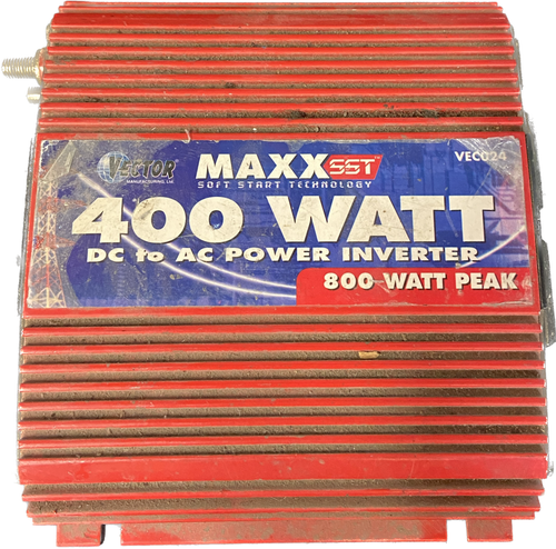 Vector MAXX SST 400 watt DC to AC POWER INVERTER VEC024 800 Watt PEAK ...
