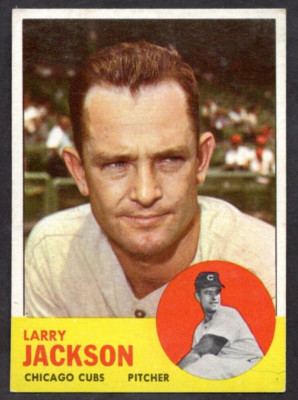 1963 Topps #95 Larry Jackson VG-EX | eBay
