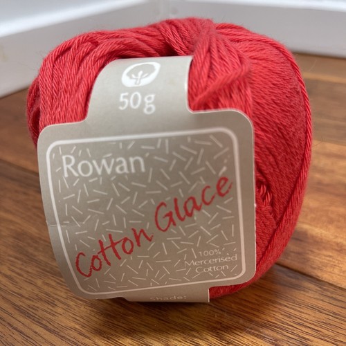 Rowan 100% Mercerized Cotton Glace Yarn - Color #740 Watermelon 50g | eBay