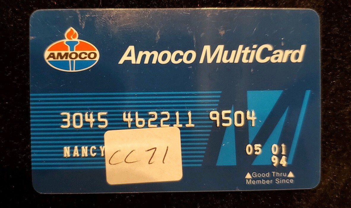 AMOCO MultiCard Credit Card cc71 | eBay
