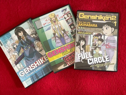 Genshiken Volume 2 and 3 plus Genshiken 2 Volume 1 Anime DVD Set | eBay