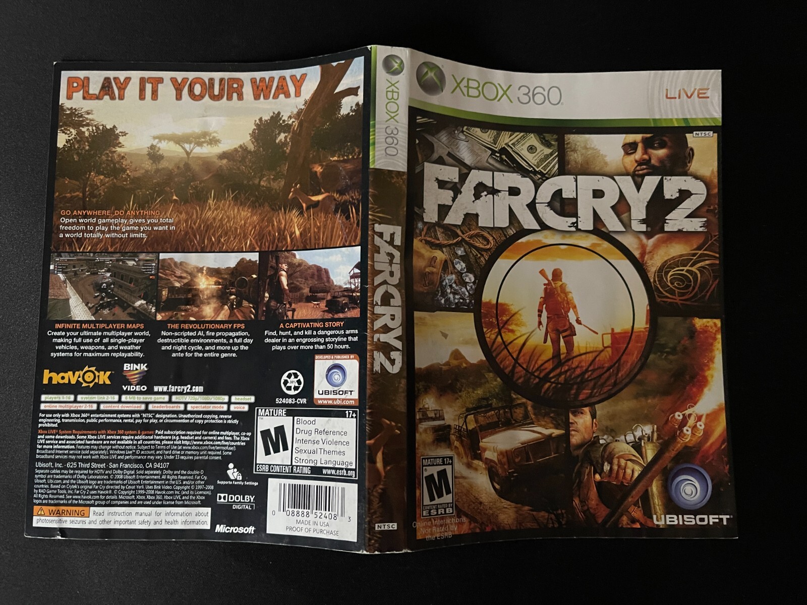 Xbox 360 Cover Art Inserts Original Authentic Microsoft - BUY 3 GET 1 ...