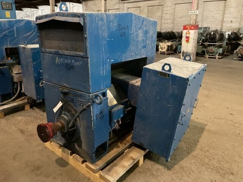 600 HP ABB AC Electric Motor 1200 RPM Fr 355S WPIIBB 2300/4000 V EOK | eBay