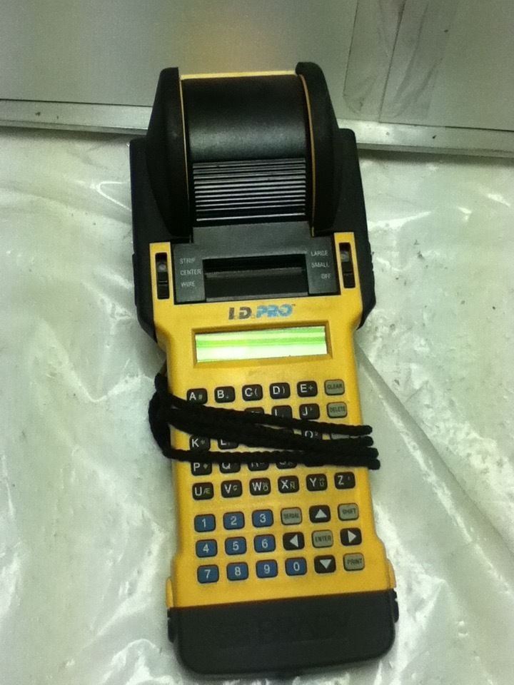 Brady 33941 ID Pro Wire Marker Handheld Printer for sale online | eBay