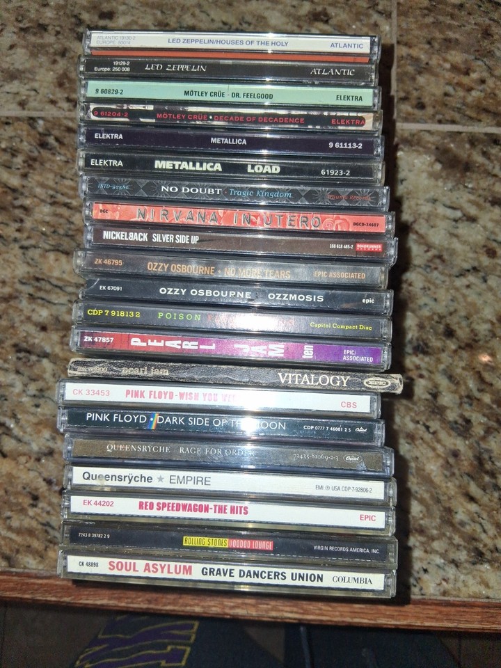 Hair metal,Rock Music CD Collection 88 Rock, Classic Rock, Alternative ...