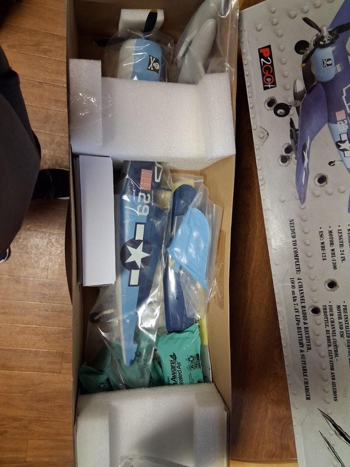 Hitec Weekender P-n-P F4U Corsair Park Flyer RC Airplane | eBay
