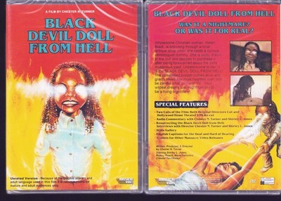 Black Devil Doll from Hell (DVD) Horror! Director's Cut - New & Sealed | eBay