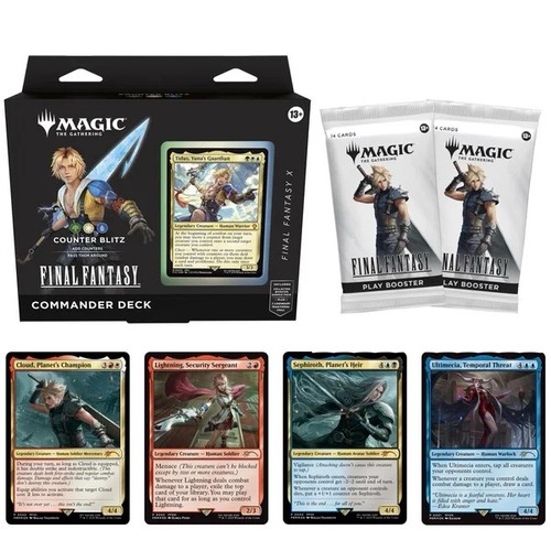 New Costco Bundle Magic The Gathering Final Fantasy Commander Kit ...
