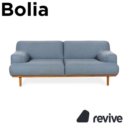 Bolia Madison Blue Fabric Three Seater Couch Sofa | eBay