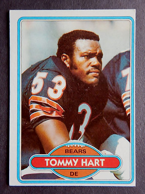 Tommy Hart #307 Topps 1980 Football Card (Chicago Bears) *VG | eBay