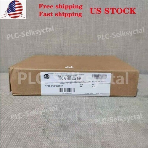 NEW 1756-IF4FXOF2F ControlLogix 6 Pt Analog Combo Module Allen Bradley ...