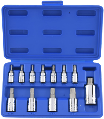 Neiko 10086A Tp8 - Tp60, Cr-V and S2 Steel Torx Plus Bit Socket, 6 ...