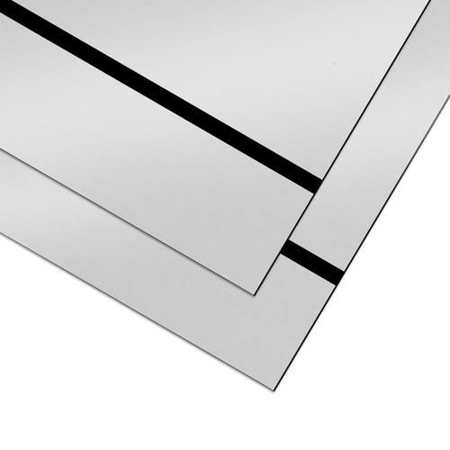 Double Color Acrylic Sheet (8" x 12", 200 * 300 mm, 4 Pieces)-White ...