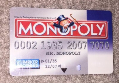 Monopoly 2007 Electronic Banking Replacement Part Blue Bank Debit ...