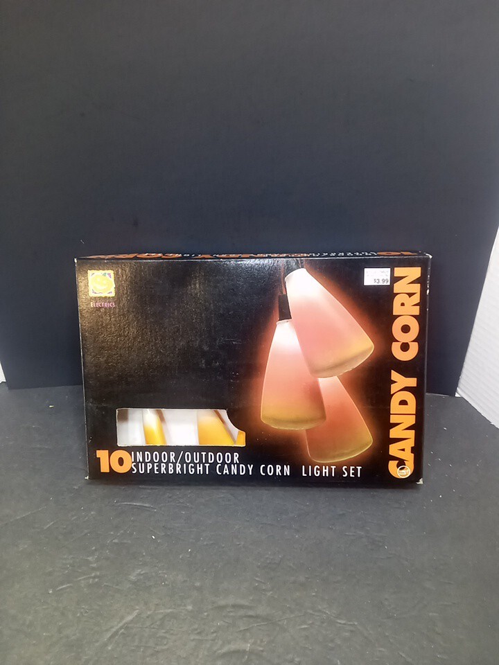 ️ Halloween Indoor Outdoor Lights Candy Corn Light Set Halloween Decor ...