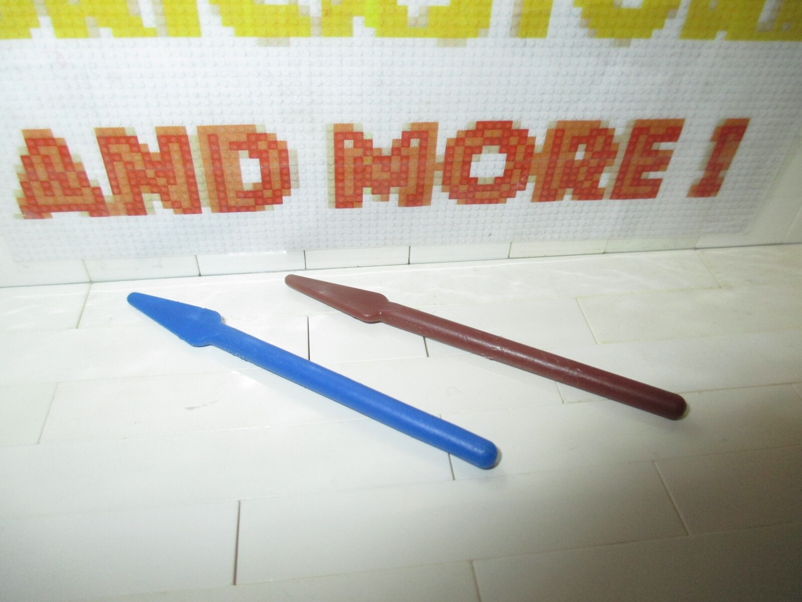 Lego - Minifigure Weapon Pike / Spear - Flexible 32373 - Choose Color ...