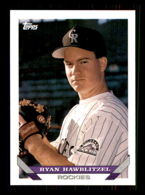 1993 Baseball Topps Ryan Hawblitzel Colorado Rockies #648 | eBay