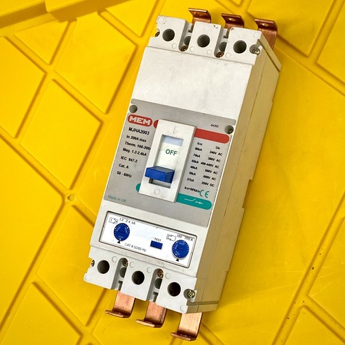 MEM MJHA2003 Panelboard MCCB 200A | EATON Main Switch Disconnector ...