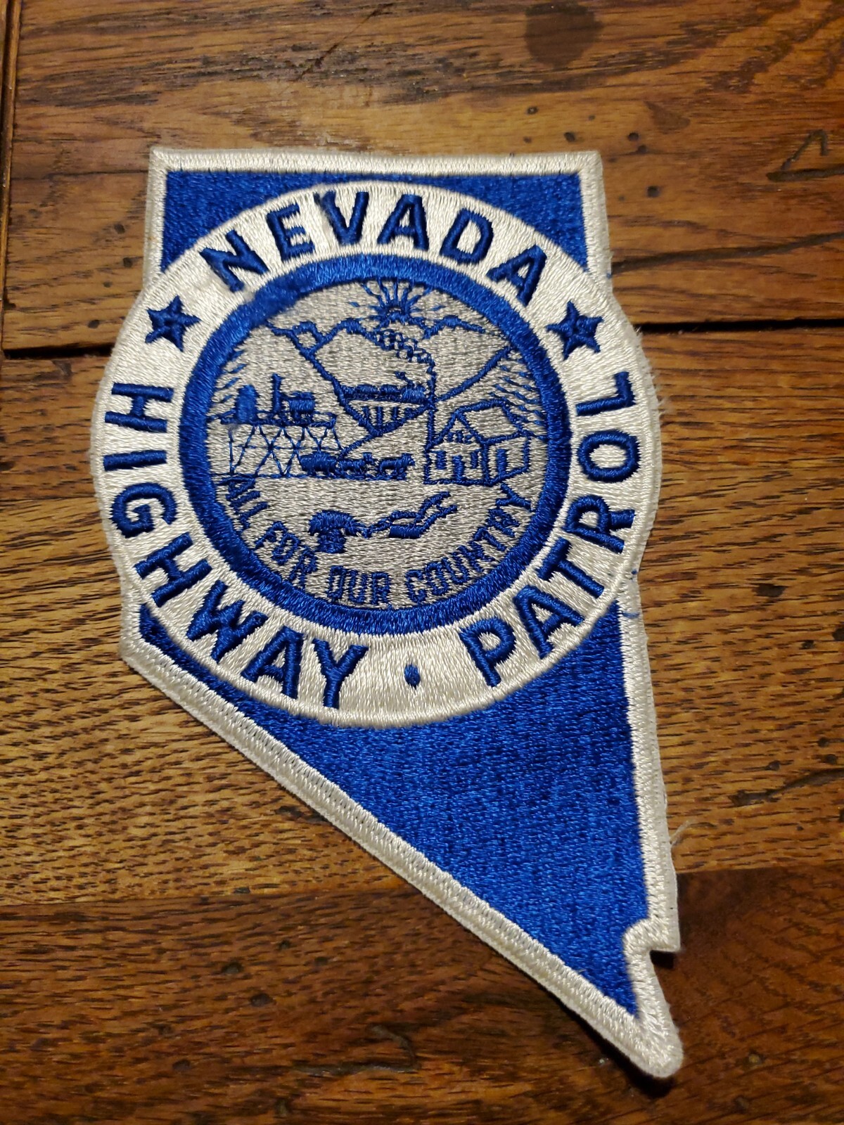 Nevada Highway Patrol Police Nevada Patch Badge Obsolete | eBay