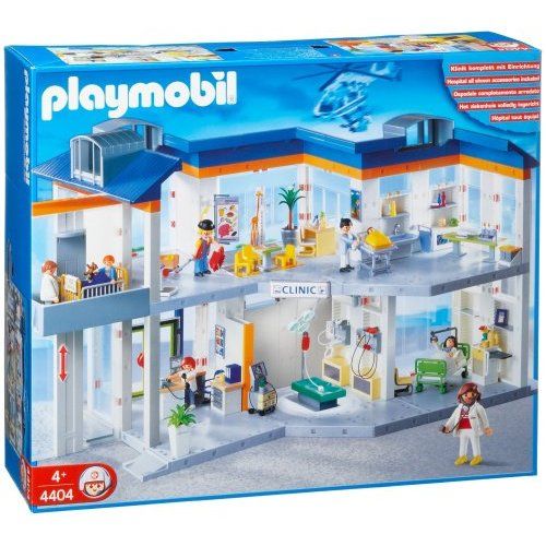 Buy PLAYMOBIL Hospital Clinic 4404 Nearly Complete With Extras online ...