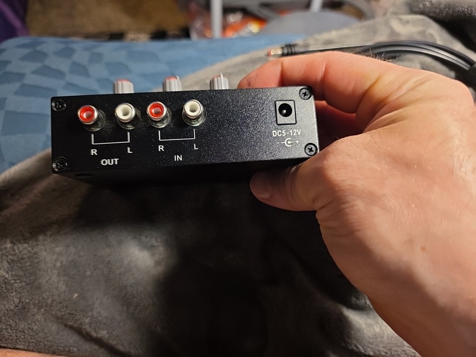 EQ-7 Headphone Amp 7 Band Equalizer Amp Headphone Amplifier + USB DC ...