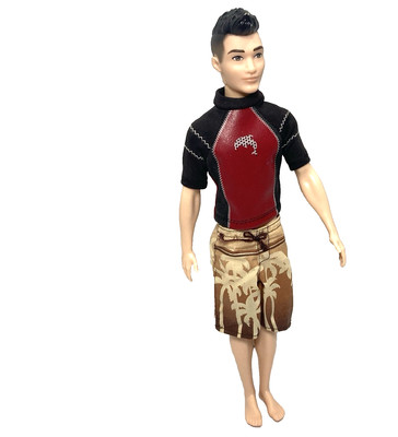 Mattel Fashionistas #115 Asian Ken Boho Hip Doll 2018 Faux-hawk Dolphin ...