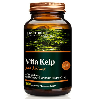 Doctor Life Vita Kelp Bio 500mg 100 Caps Iode Organique | eBay