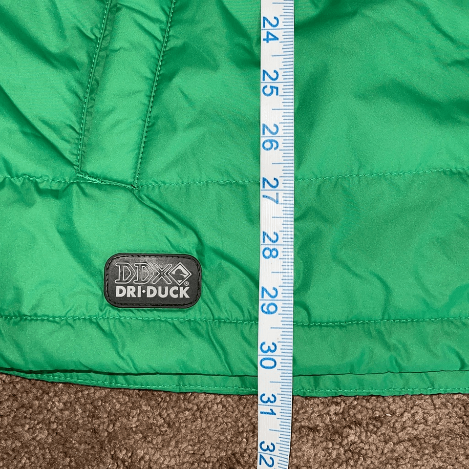 DDX Dri-Duck Mens Green Transverse Insulated Therma Puffer Jacket Size ...