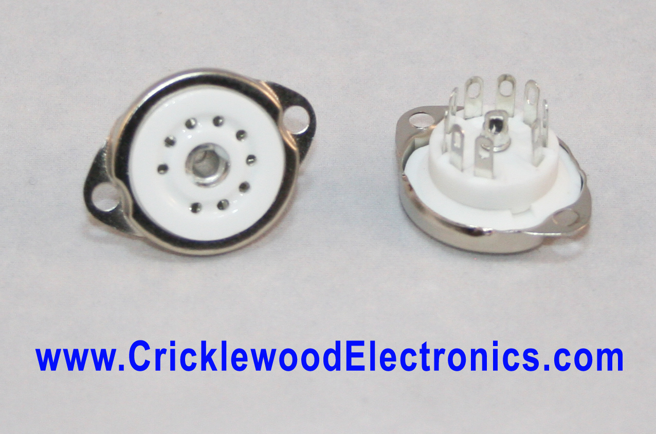 Valve Vacuum Tube Base Socket B9A 9 Pin, Octal 8 Pin, B7G 7 Pin Gold or ...