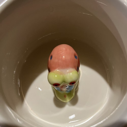 SpongeBob SquarePants Coffee Mug Cup Red with Gary The Snail Inside Mug ...