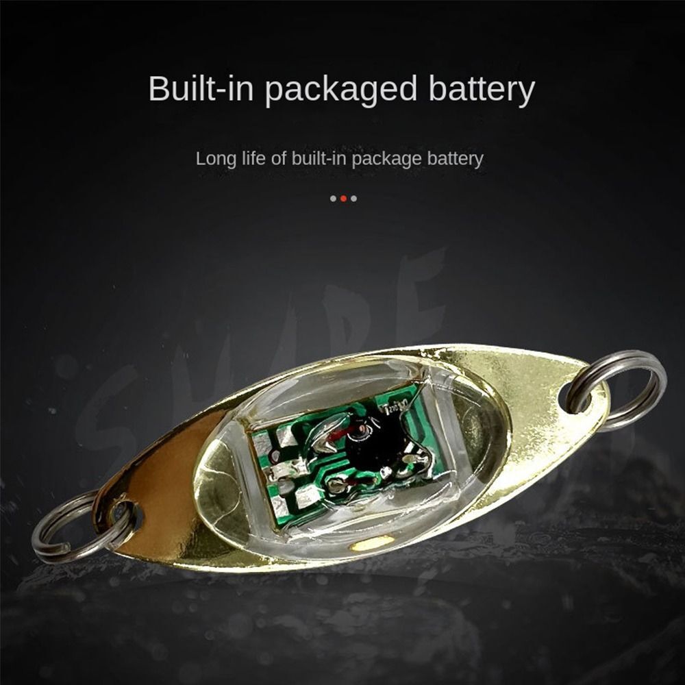 Bass Spoon LED Lure Light Attracting Fish Fishing Squid Night Fishing | eBay