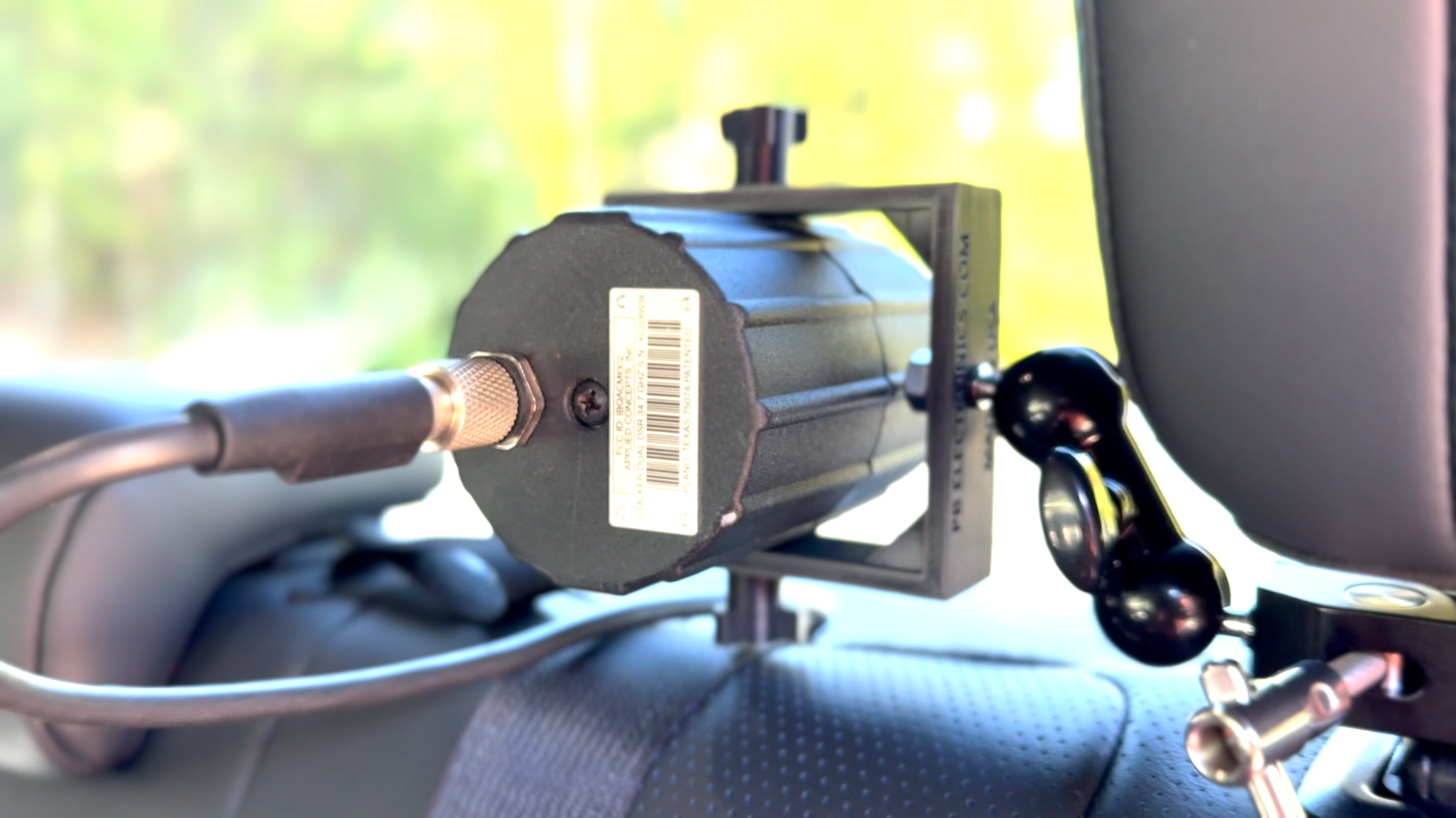 STALKER Clamp-on POLICE RADAR ANTENNA BRACKET Dual DSR DSR 2X | eBay