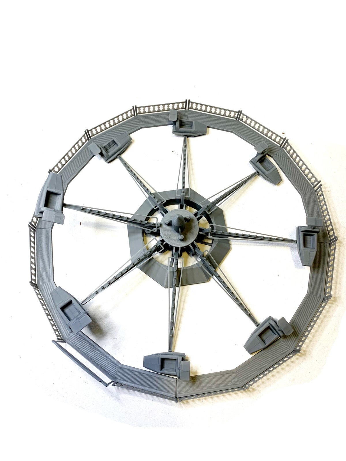 DAPR- 1:50 Scale Model Scenery Building Kit - Motorised Fairground Jets ...