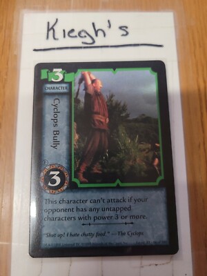 Xena TCG - Cyclops Bully *1st Edition - 84 Of 180* Played | eBay