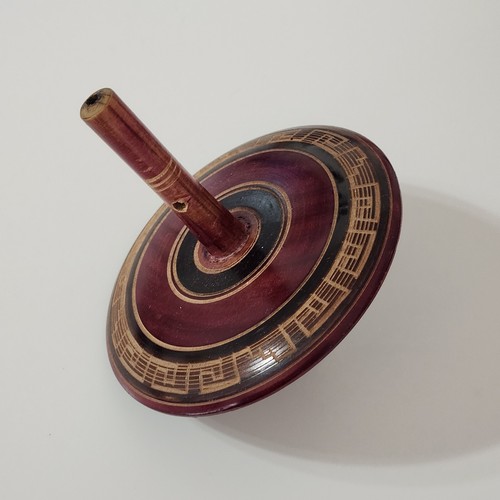 Wooden Mexican Brown Spinning Top Hand Carved String Pull Round Toy | eBay
