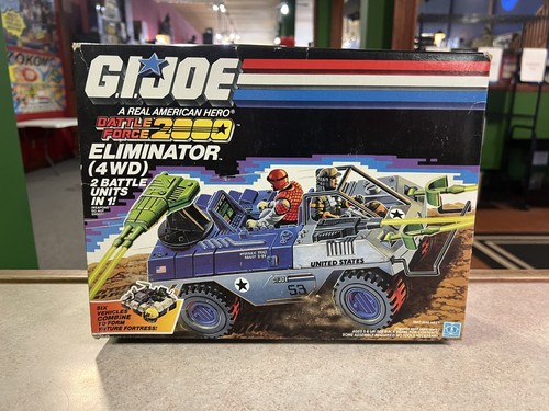Vintage Cobra GI Joe 1987 Battle Force 2000 ELIMINATOR 4WD Sealed ...