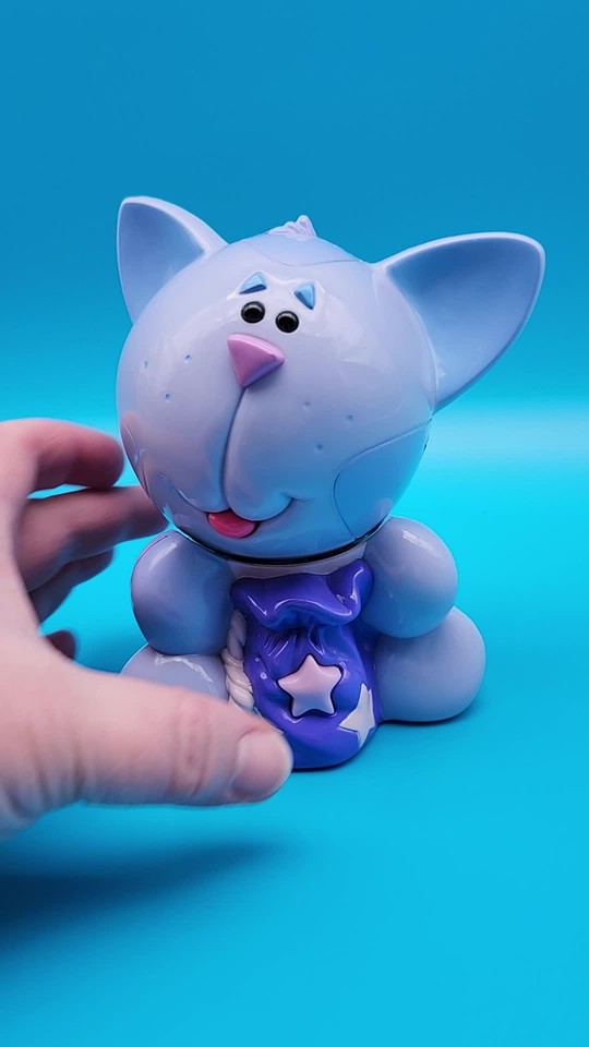 BLUE'S CLUES 2000 Fisher-Price TALKING singing PERIWINKLE cat Mattel ...