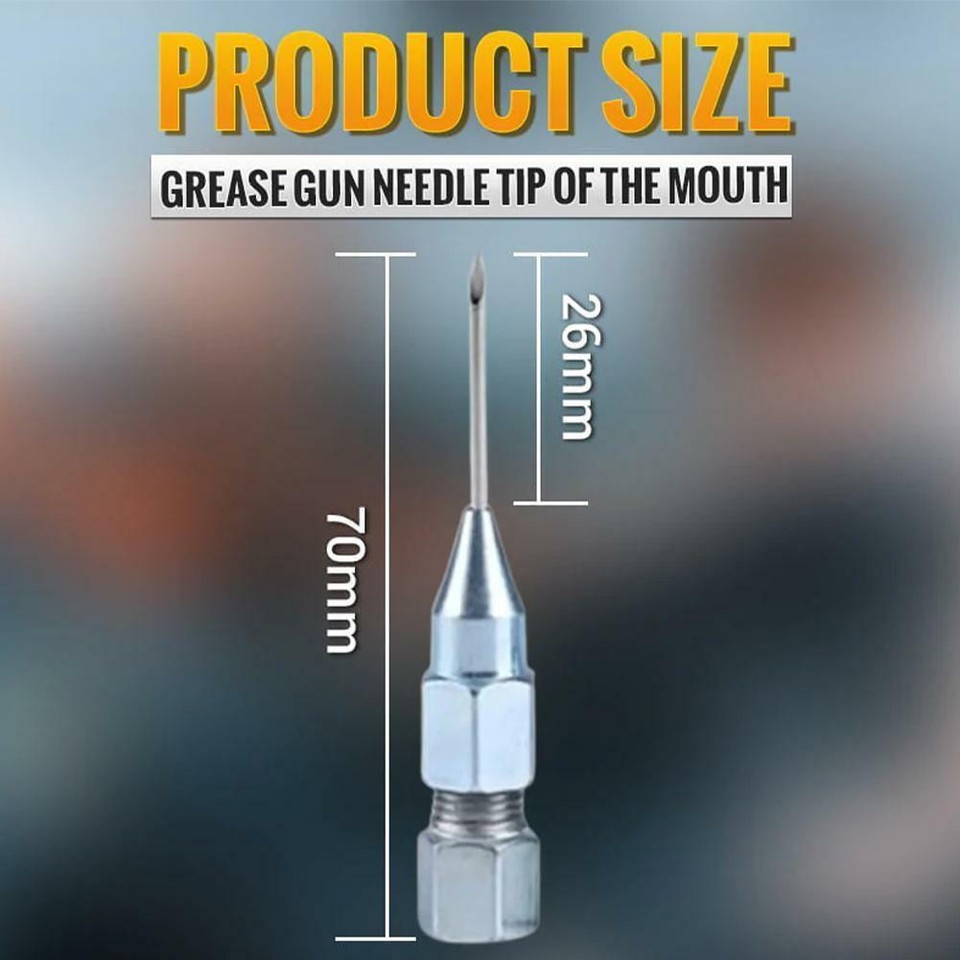 Grease Gun Needle Tip of The Mouth Removable Needle Nose Sale Nozzle ...