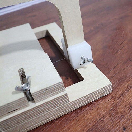 Hand-Made Cold Soap Cutter Home Soap Cutting Solid Wood Table 34x25CM ...