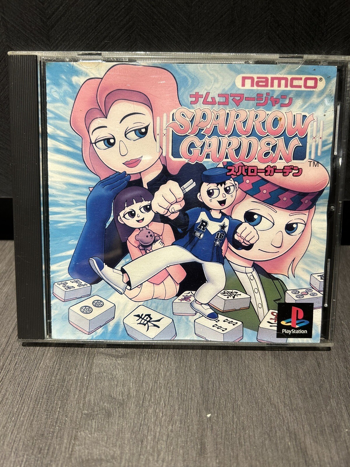 PS1 PlayStation 1 Namco Mahjong Sparrow Garden 1996 Japan Import (NTSC ...