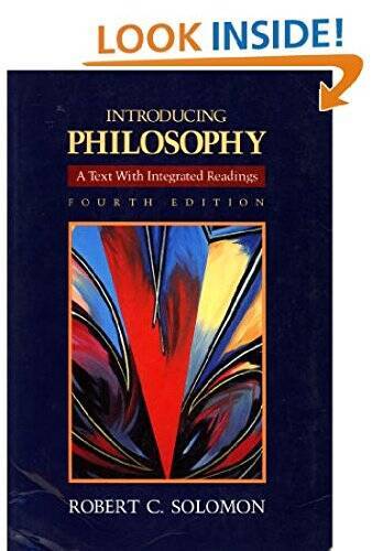 Introducing Philosophy: A Text with Integrated Readings - Paperback ...