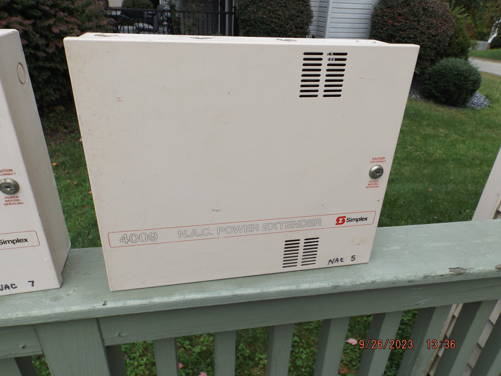 Simplex 4009-9001 NAC Power Extender 4pt St Y 120v for sale online | eBay