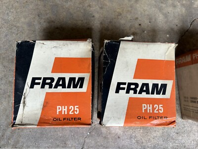 Vintage Fram PH 25 Oil Filter | eBay