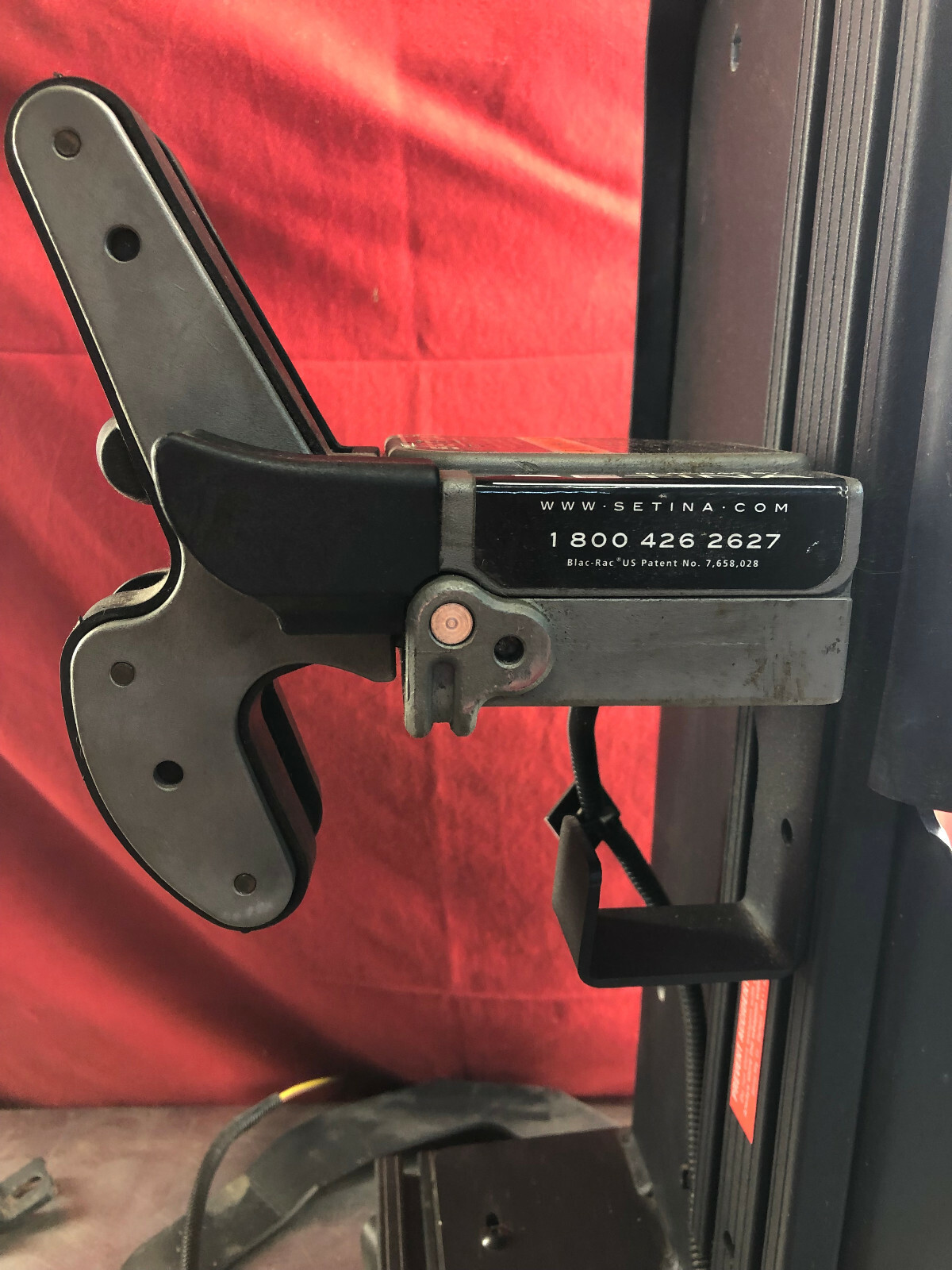 BLAC-RAC by SETINA Emergency Vehicle Rack/Lock - No Keys! - Very Nice ...