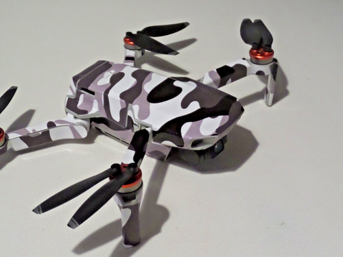 DJI mini 2 wrap, skin. New 2024 designs out now. Camouflage. Black,grey ...