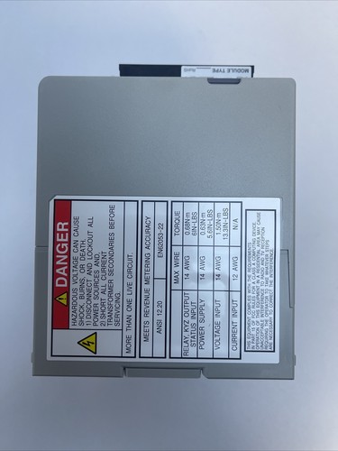 ALLEN BRADLEY 1426-M5E POWER MONITOR 5000 BASIC MODULE SER A FRN 2.45 ...