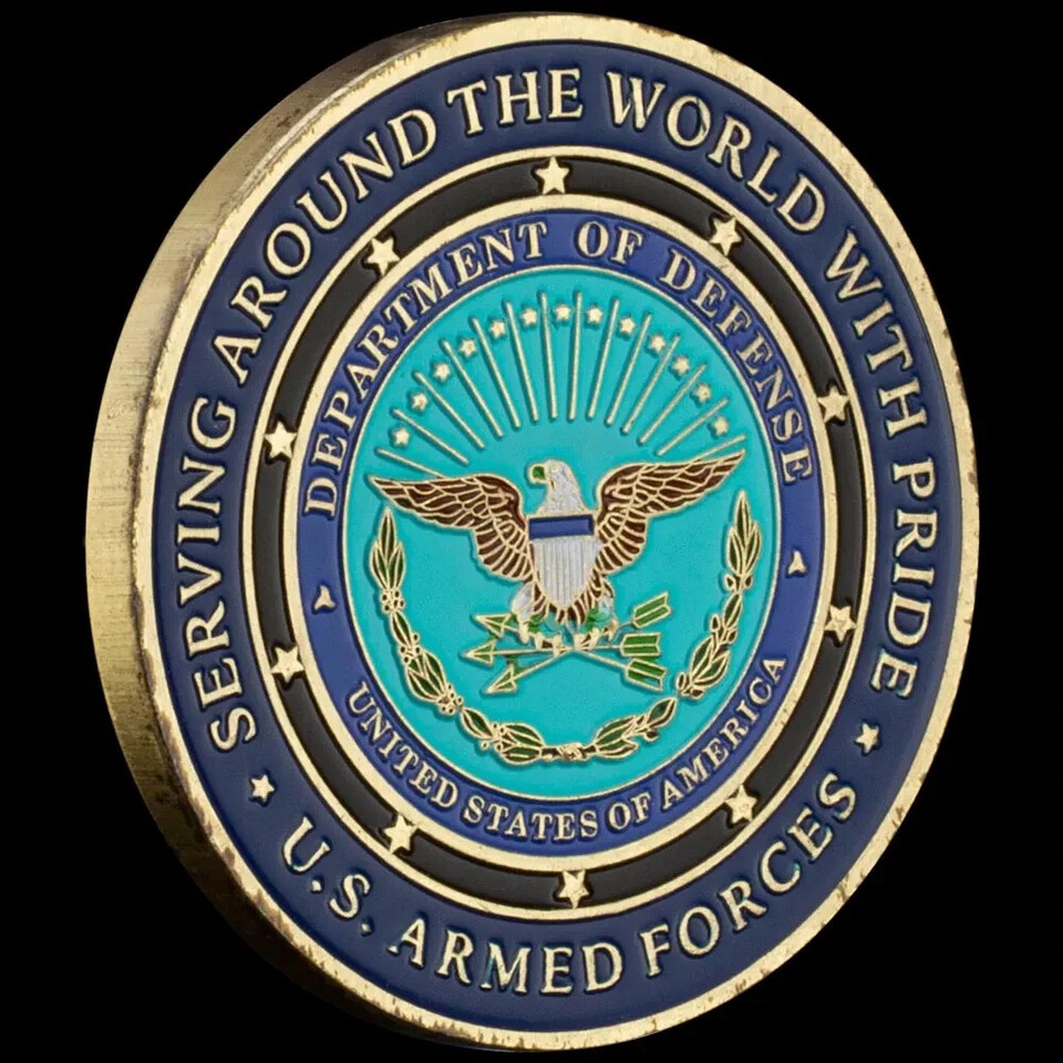 U.S. Armed Forces Challenge Coin Proud Military Family Veteran Gift | eBay