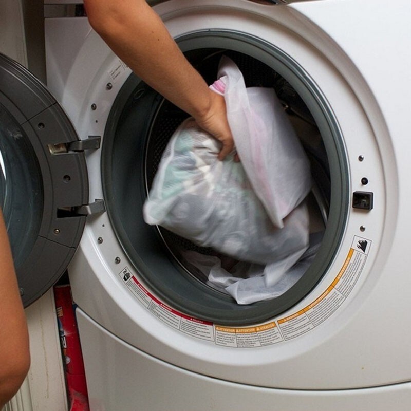 Laundry Bags For Washing Machines Nylon Mesh Basket For Clothes Bras ...
