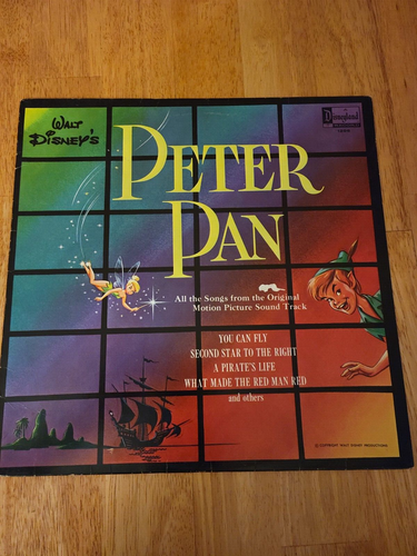 Vintage Peter Pan Original Motion Picture Sound Track Album 1963 | eBay
